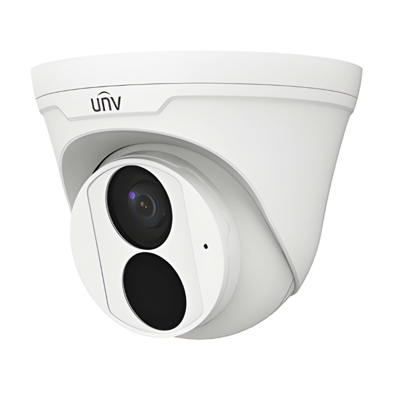 8MP UNIVIEW IR FIXED DOME NETWORK CAMERA 2.8MM WHITE IPC3618LB-ADF28K-G ∙ Doris CCTV